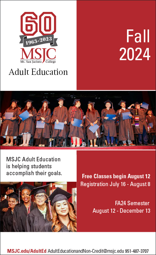 Adult Education at MSJC | Mt. San Jacinto College