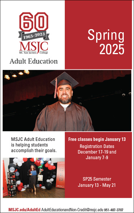 Adult Education at MSJC | Mt. San Jacinto College