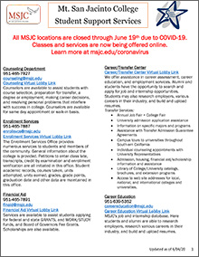 Student Services at MSJC | Mt. San Jacinto College